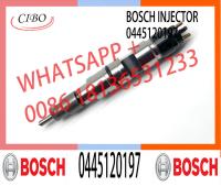 China Diesel fuel Injector assembly common rail injector 0445120197 for diesel engine for sale