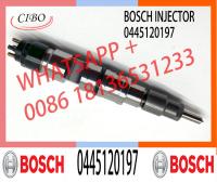 China Diesel fuel Injector assembly common rail injector 0445120197 for diesel engine for sale