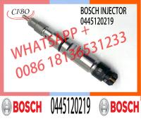 China Diesel inyector Common Rail Fuel CR Injector 0445 120 219 0445120219 For Man Truck 51101006127 0986435528 for sale