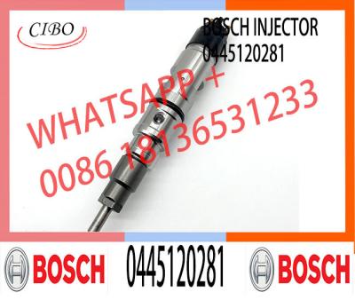 China high quality hot selling aly hine Diesel Common Rail Injector 0445120281 Nozzle DLLA145P2158 Valve FOORJ02410 for sale
