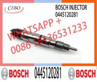 China high quality hot selling aly hine Diesel Common Rail Injector 0445120281 Nozzle DLLA145P2158 Valve FOORJ02410 for sale