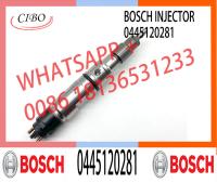China high quality hot selling aly hine Diesel Common Rail Injector 0445120281 Nozzle DLLA145P2158 Valve FOORJ02410 for sale