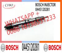 China high quality hot selling aly hine Diesel Common Rail Injector 0445120281 Nozzle DLLA145P2158 Valve FOORJ02410 for sale