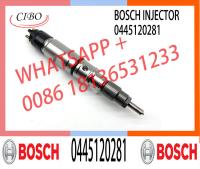 China high quality hot selling aly hine Diesel Common Rail Injector 0445120281 Nozzle DLLA145P2158 Valve FOORJ02410 for sale