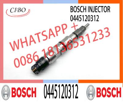 China 0445120312 High quality new diesel engine parts common rail fuel injector 0445120312 for sale