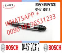 China 0445120312 High quality new diesel engine parts common rail fuel injector 0445120312 for sale
