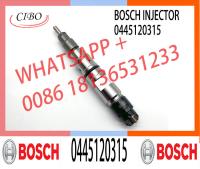 China 0445120315 Hot selling high performance common rail diesel injector 0445120315 for sale