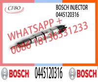 China 0445120316 Durable engine parts diesel common rail injector fuel 0445120316 For Truck for sale