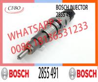 China High quality 0445120054 diesel fuel common rail injector 0445 120 054 for car 2855491 504091504 for sale