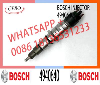 China High Quality New Diesel Common Rail Fuel Injector 4940640 0445120121 For ISLe Engine for sale