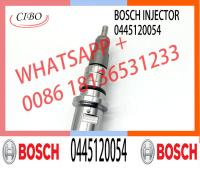 China High quality 0445120054 diesel fuel common rail injector 0445 120 054 for car 2855491 504091504 for sale
