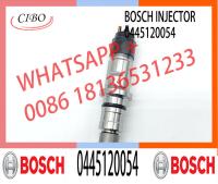 China High quality 0445120054 diesel fuel common rail injector 0445 120 054 for car 2855491 504091504 for sale