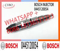 China High quality 0445120054 diesel fuel common rail injector 0445 120 054 for car 2855491 504091504 for sale