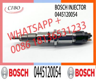 China High quality 0445120054 diesel fuel common rail injector 0445 120 054 for car 2855491 504091504 for sale