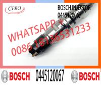 China 0445 120 067 common rail fuel injection system 0986435549 diesel fuel injectors 0445120067 for VOL ec210 for sale
