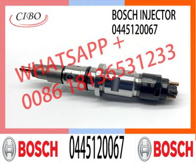 China 0445 120 067 common rail fuel injection system 0986435549 diesel fuel injectors 0445120067 for VOL ec210 for sale