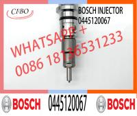 China 0445 120 067 common rail fuel injection system 0986435549 diesel fuel injectors 0445120067 for VOL ec210 for sale