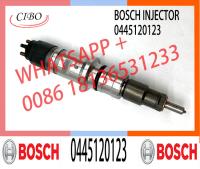 China Genuine Diesel Engine Fuel Injector 0445120123 Fuel Injector Assembly 0 445 120 123 4937065 for sale