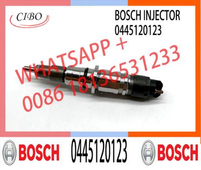China Genuine Diesel Engine Fuel Injector 0445120123 Fuel Injector Assembly 0 445 120 123 4937065 for sale