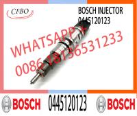 China Genuine Diesel Engine Fuel Injector 0445120123 Fuel Injector Assembly 0 445 120 123 4937065 for sale