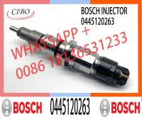 China Common Rail Injector 0445120265 Diesel Fuel Engine Injector Assemblies 0445120262 0445120263 for sale