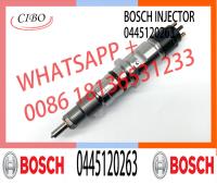 China Common Rail Injector 0445120265 Diesel Fuel Engine Injector Assemblies 0445120262 0445120263 for sale