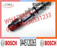China Common Rail Injector 0445120265 Diesel Fuel Engine Injector Assemblies 0445120262 0445120263 for sale