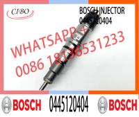 China Diesel Excavator Engine Auto Parts Common Rail Fuel Injector 0445120404 for sale