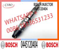 China Diesel Excavator Engine Auto Parts Common Rail Fuel Injector 0445120404 for sale