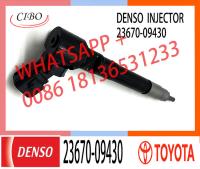 China 23670-0E020 23670-0E010 23670-09430 diesel Injector for toyota fortuner 1GD-FTV 2GD-FTV 1GD 2GD 295700-0550 for sale