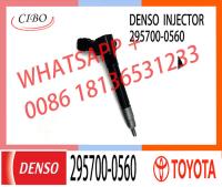 China injector for diesel engine 23670-0E020 295700-0560 diesel injection nozzle injector 23670-0E020 295700-0560 for sale
