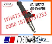 China High Quality Common Fuel Injector VTO-G166W48B 001010695 G166W48B Inyectores de combustible MTU refabricados for sale