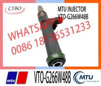 China Remanufactured High Quality Diesel Fuel Engine Injector VTO-G266W48B X52407500024 for MTU 16V 4000 for sale