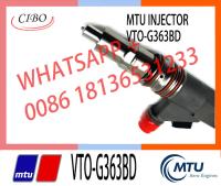 China Diesel Fuel Engine Injector VTO-G363BD RX52407500042 for DDC/MTU 4000 for sale