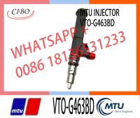 China MTU X52407500053 Neutral common rail diesel fuel injector 52400017 VTO-G463BD 1820407 for sale