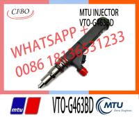 China MTU X52407500053 Neutral common rail diesel fuel injector 52400017 VTO-G463BD 1820407 for sale