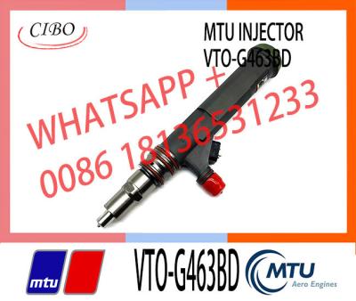 China MTU X52407500053 Neutral common rail diesel fuel injector 52400017 VTO-G463BD 1820407 for sale