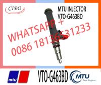 China MTU X52407500053 Neutral common rail diesel fuel injector 52400017 VTO-G463BD 1820407 for sale