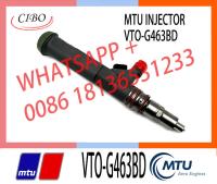 China MTU X52407500053 Neutral common rail diesel fuel injector 52400017 VTO-G463BD 1820407 for sale