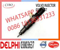 China 20544186 High quality fuel common rail injector E3 03803637 03801144 for sale