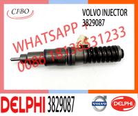 China Excavator parts injector BEBE4C08001 2PINS diesel fuel injector 3829087 for for VOL 16 LITRE INDUSTRIAL for sale