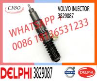 China Excavator parts injector BEBE4C08001 2PINS diesel fuel injector 3829087 for for VOL 16 LITRE INDUSTRIAL for sale