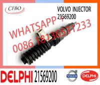 China Auto parts fuel injector common rail injector 21569200 BEBE4K01001 for VOL D13 engine injector nozzle 21569200 BEBE4K0 for sale