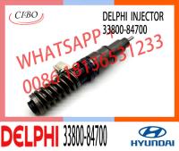 China common rail injector 33800-84700 61928748 Auto parts fuel injector for Hyundai diesel injector nozzle 33800-84700 for sale