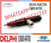 China common rail injector 33800-84700 61928748 Auto parts fuel injector for Hyundai diesel injector nozzle 33800-84700 for sale
