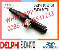 China common rail injector 33800-84700 61928748 Auto parts fuel injector for Hyundai diesel injector nozzle 33800-84700 for sale