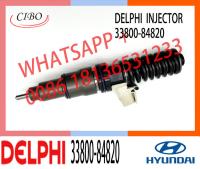 China New Diesel Fuel Injector 33800-84820 3380084820 33800-84820 BEBE4D19002 Hyundai for VOL for sale