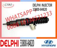 China New Diesel Fuel Injector 33800-84820 3380084820 33800-84820 BEBE4D19002 Hyundai for VOL for sale