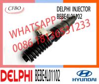China Diesel Fuel Injector BEBE4L01002 BEBE4L01102 For HYUNDAI L Engine Parts 33800-84710 fuel injector repair kit for sale