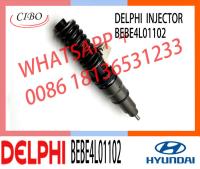 China Diesel Fuel Injector BEBE4L01002 BEBE4L01102 For HYUNDAI L Engine Parts 33800-84710 fuel injector repair kit for sale